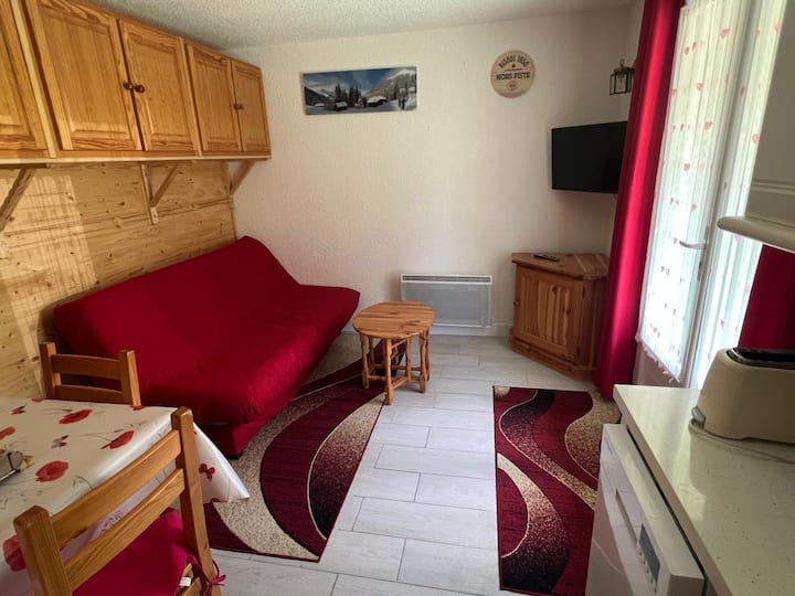 Appartement 4 Personnes Rdc Direct Pistes Ski - Risoul