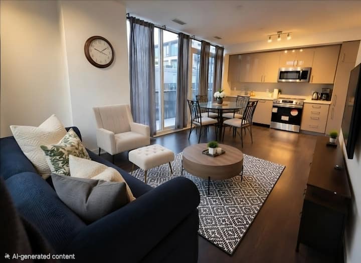 6-guest Oakville Retreat | Pool, Gym & Workspace - Burlington