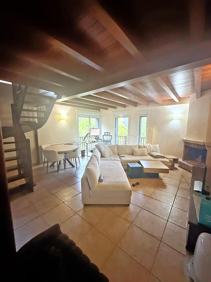 Duplex Cosy, Balcon Et Cheminée Vue Montagne - Andorre