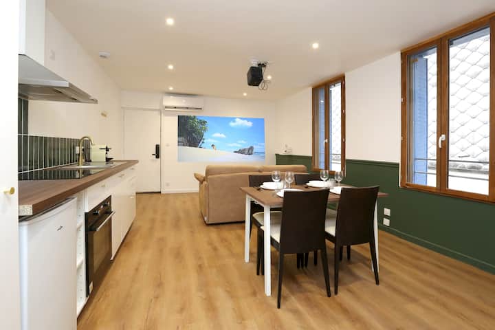 Superbe Appartement Avec Vidéoprojecteur Et Clim - Tarbes