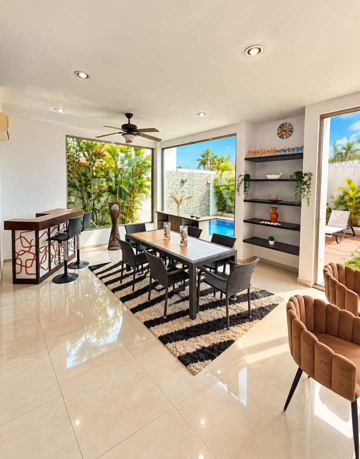 Casa En Cumbres Con Alberca Privada - Cancún