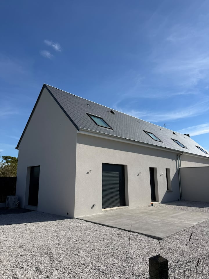 Maison 1,2 Km De La Mer - Calme Et Confort - Hauteville-sur-Mer
