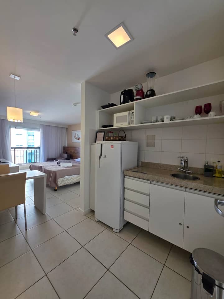 Flat Moderno No Centro De Brasília + Garagem. - Brasília