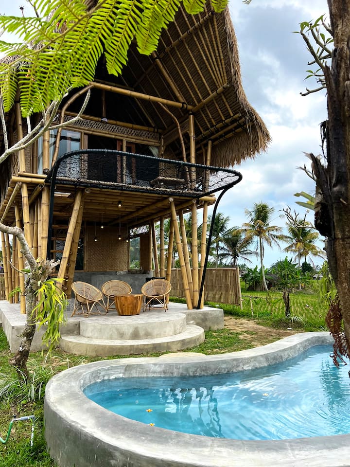 The Kanata Veiled Valley Eco Lodge. - Indonesia