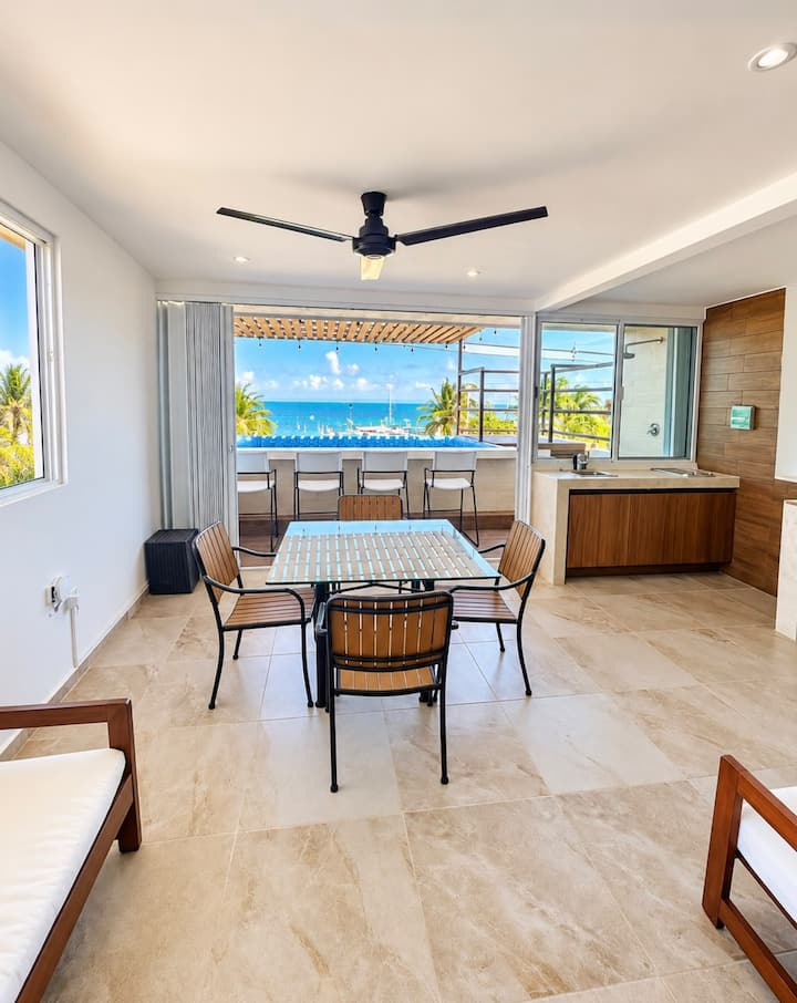 Casa Increíble 7 Recamaras De Luis Frente Al Mar - Cancún