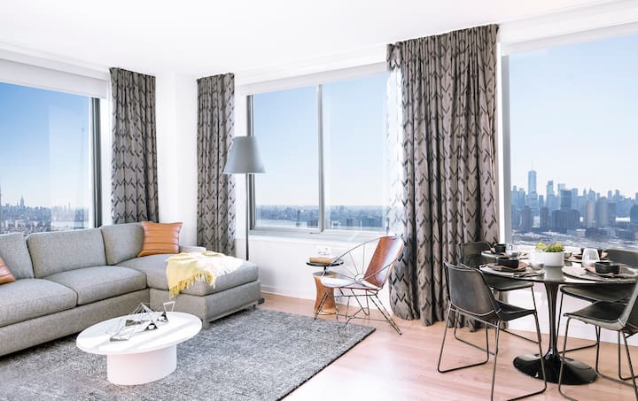 Luxury Skyline Retreat - 2br/2bath Minutes To Nyc - Jersey City, NJ