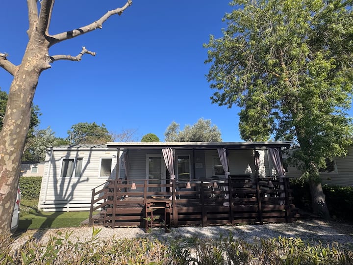 Mobil-home 3 Ch + 2 Sdb à La Carabasse - Agde