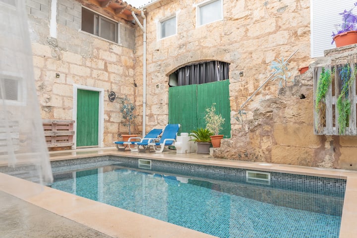 Autèntica Casa Mallorquina,gran Terrassa I Piscina - Mallorca