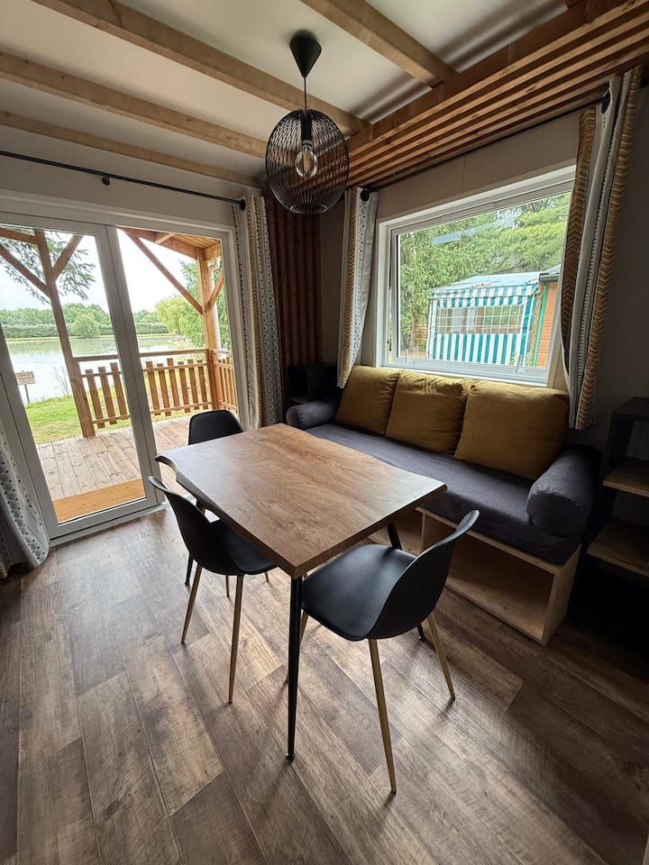 Chalet Anguille (4a) Tout Neuf Au Bord De L'eau - Département Loiret