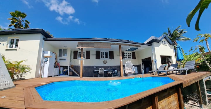 Offre Noël 2026: Villa Piscine Et Spa Dispo 1 Mois - La Réunion