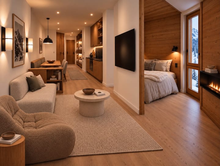 Luxueux Appartement Neuf Au Cœur Courchevel 1850 - Courchevel 1850