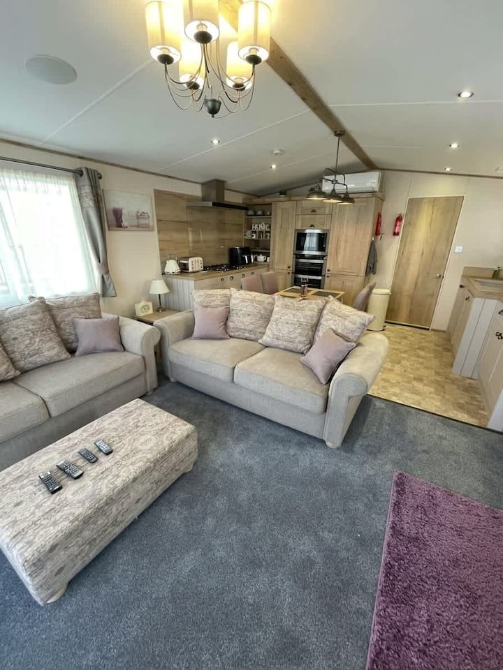 Super Prime Lodge - Golf & Beach - Air Conditioner - Haddington