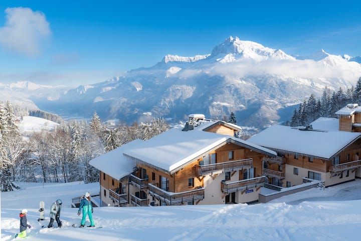 Directement Sur Les Pistes | Piscine | Balcon - Combloux