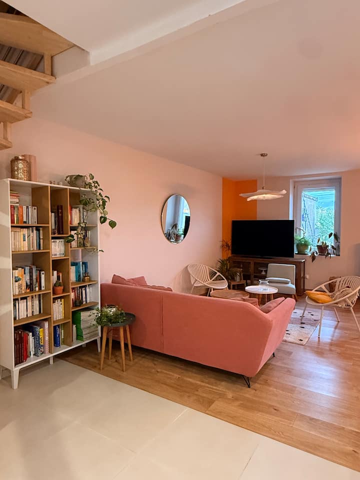 Maison 110 M² Jardin-parkings Gratuits 6 Pers. - Bourg-en-Bresse