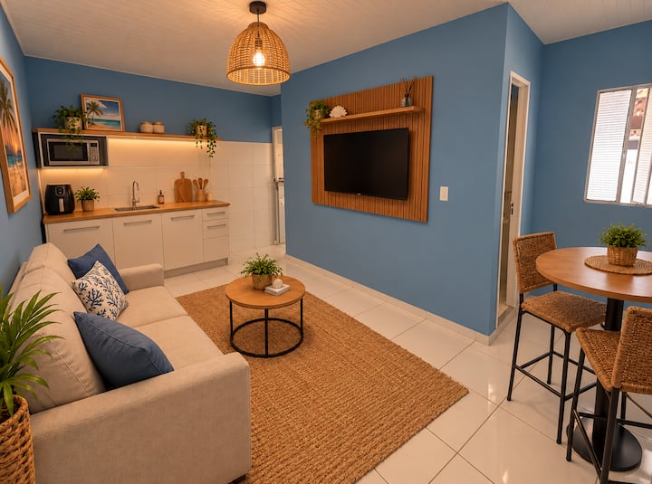 Apartamento Em Barreiras Do Boqueirão - 60m Praia - Japaratinga