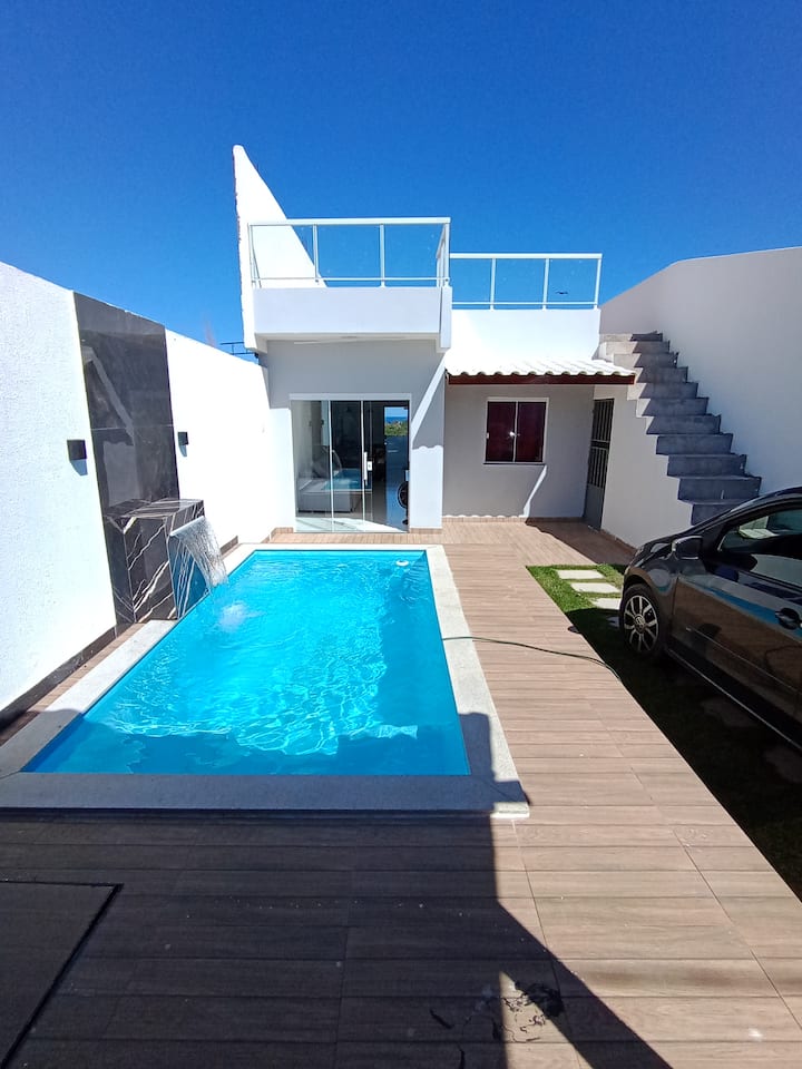 Casa De Praia Piscina Em Jauá Camaçari Salvador - Bahia