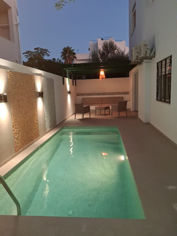 Belle Villa Hammamet 200m De La Mer - Hammamet