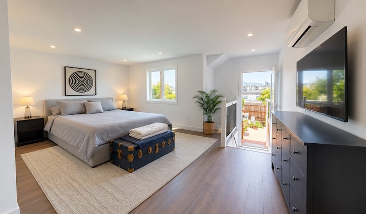 Huge Private Entry 1br Suite Walk To Bart W/d - San Francisco, CA
