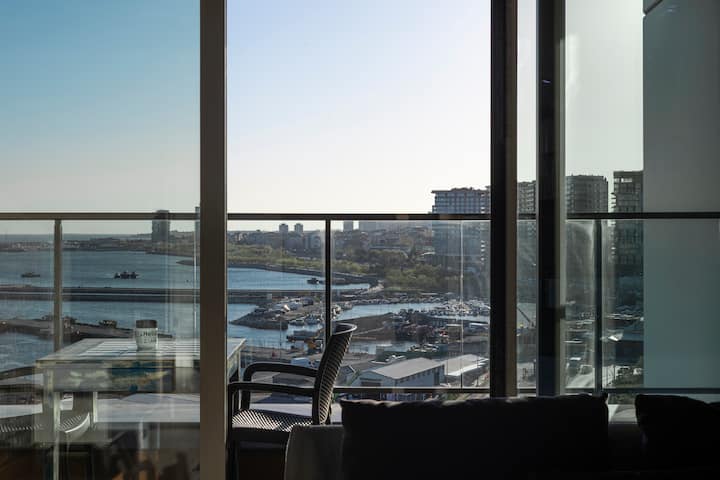 Luxury Family Apartment With Full Sea View - İstanbul