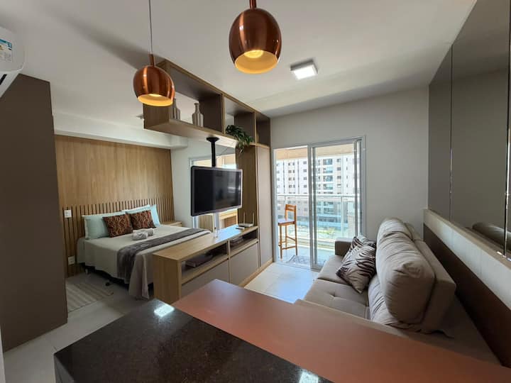 Duo J K | Estúdio 701 | Próximo Unip E Hospitais - São José do Rio Preto