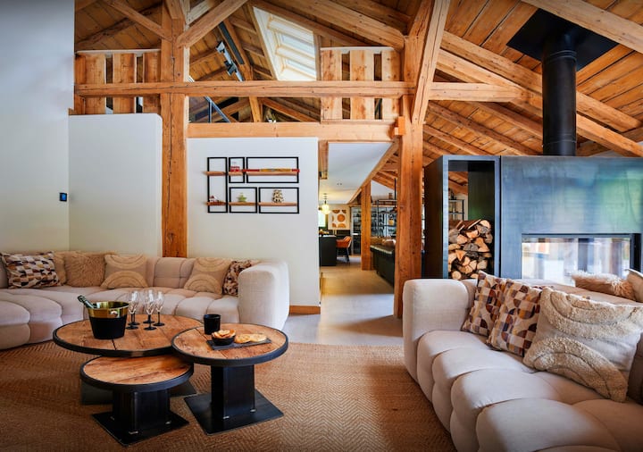 Chalet De Luxe Pied Avec Sauna Jacuzzi Gym - Saint-Jean-d'Aulps
