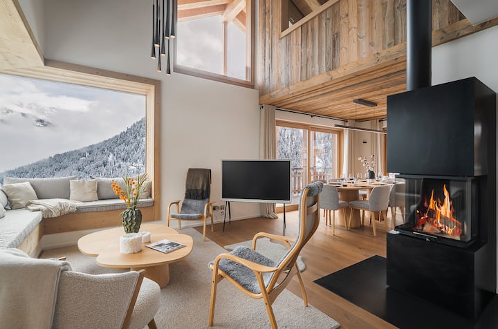 8 Pers, 121 M² By Guernerés - Zinal