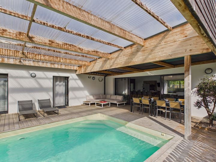 Maison 15 Pers, Piscine Chauffée, Proche Plage - Lamballe
