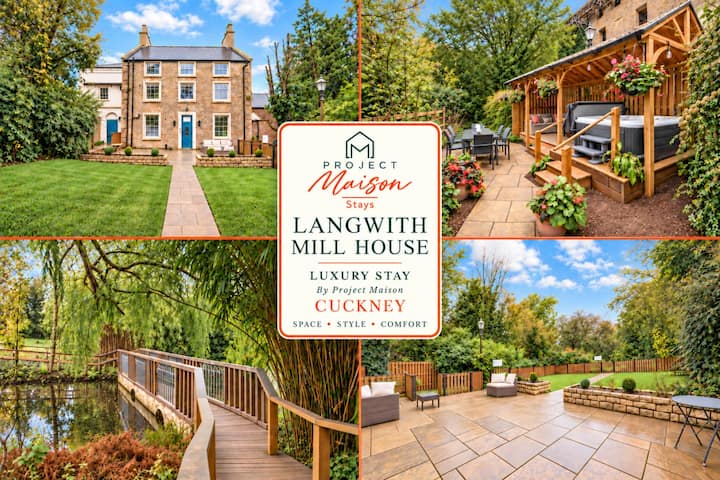 Luxury Mill House | Hot Tub & Gardens | Sleeps 14 - Sherwood Forest