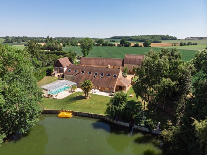 Le Domaine Des Deux Etangs - Piscine En Octobre ! - Eure-et-Loir