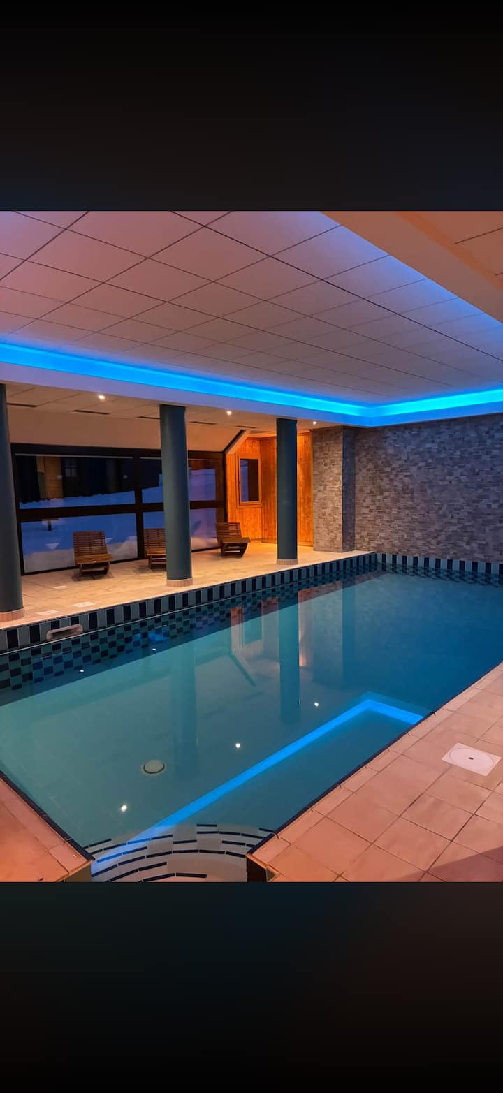 Ski Aux Pieds | Piscine & Spa | 6 Pers. - Risoul