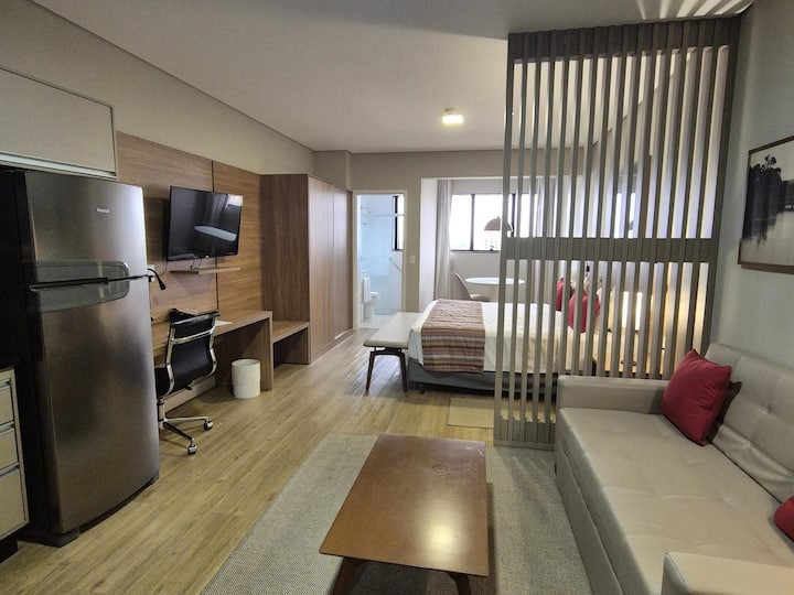 Flat Faria Lima: King, 3 Hósp., Piscina E Academia - Oda