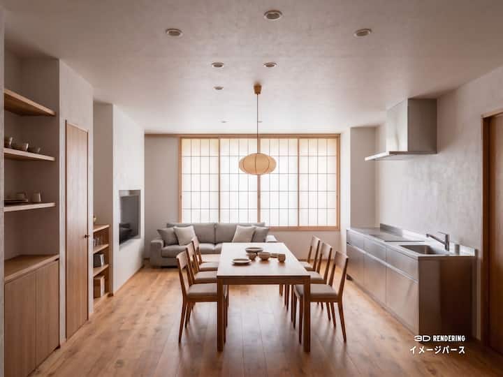 Kiraku | Two-bedroom Apartment - Yamagata, Japan