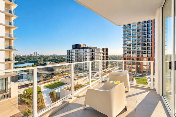 Luxury 2br Near Olympic Park With Parking - Balcon - パラマタ