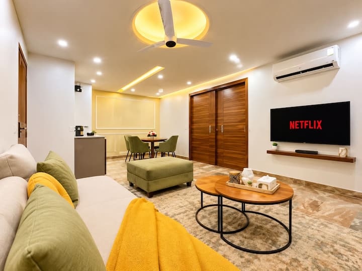 2bhk Apartment Central Delhi | Karol Bagh Letstay - New Delhi Railway Station
