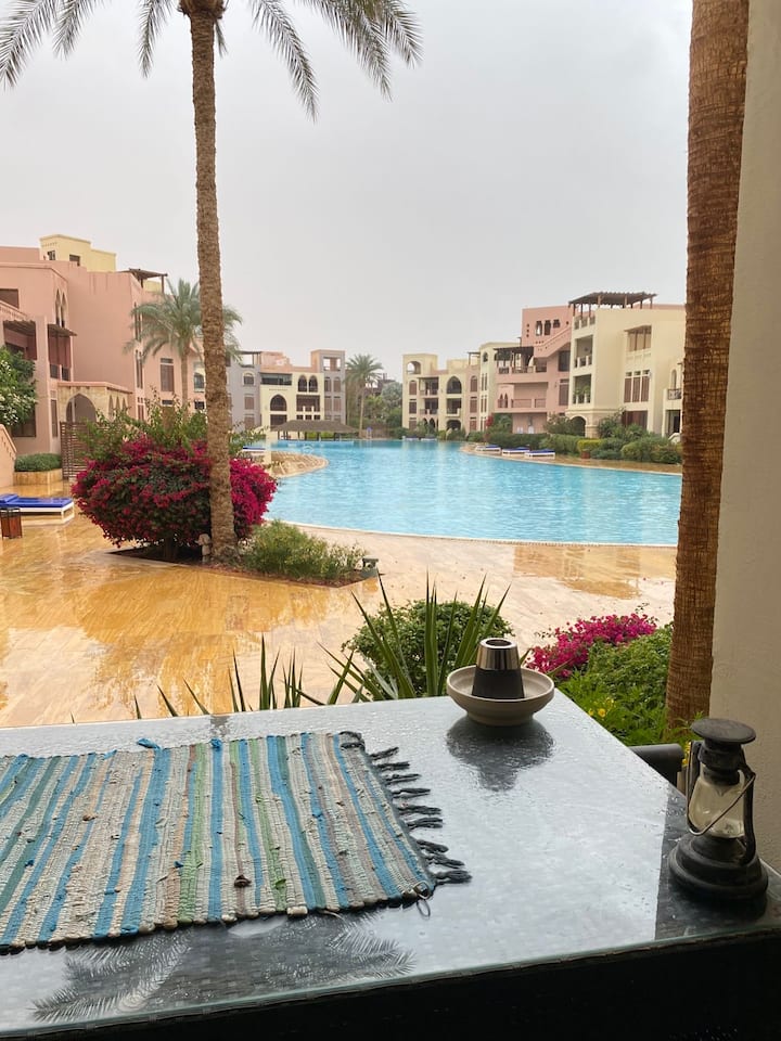 Zain Pearl | Luxury Poolside Stay Near The Beach - Aqaba