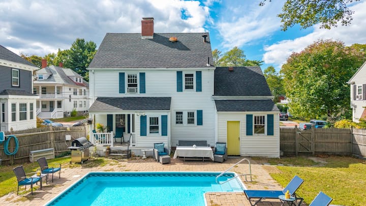 4-bedroom House In Deering Center With Pool - 포틀랜드