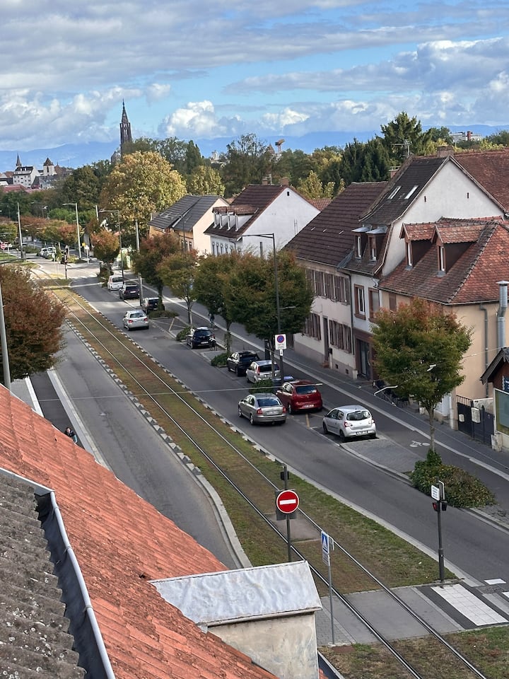 Chambre Cosy Avec Tv Et Wi-fi Gare & Centre-ville - Straatsburg