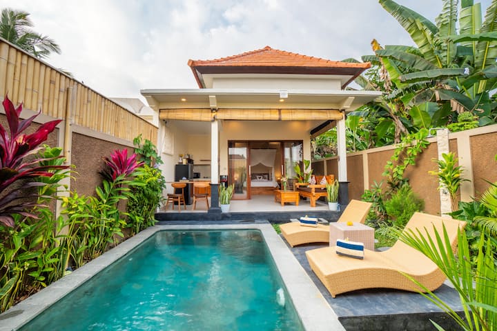 Private Pool Villa In Ubud | Romantic Tropical - 인도네시아