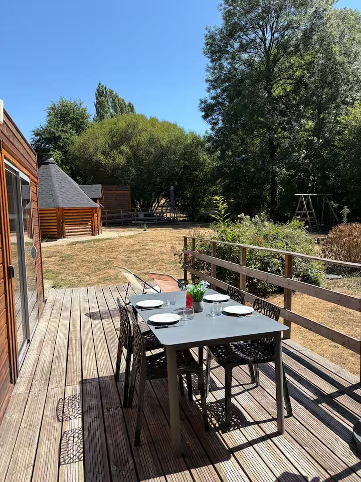 Chalet «&nbsp;Frêne&nbsp;» Climatisé à 10 Min Du Puy Du Fou - Vendée