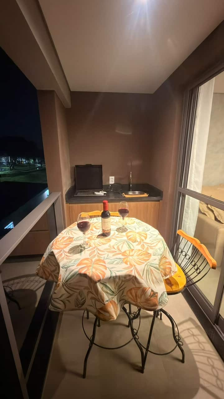 Apartamento Com Churrasqueira E Vaga Elétrica - Atibaia