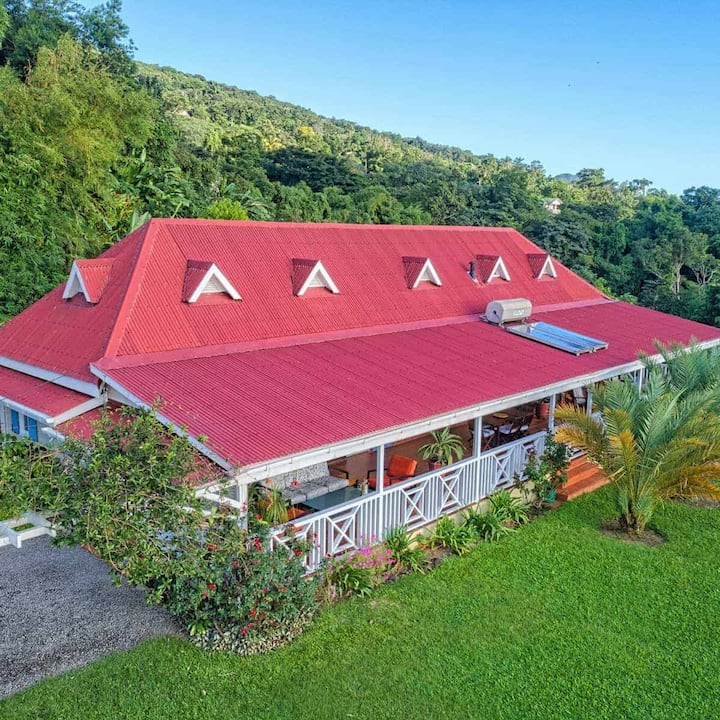 Main House In Giraudel, Dominica - Roseau