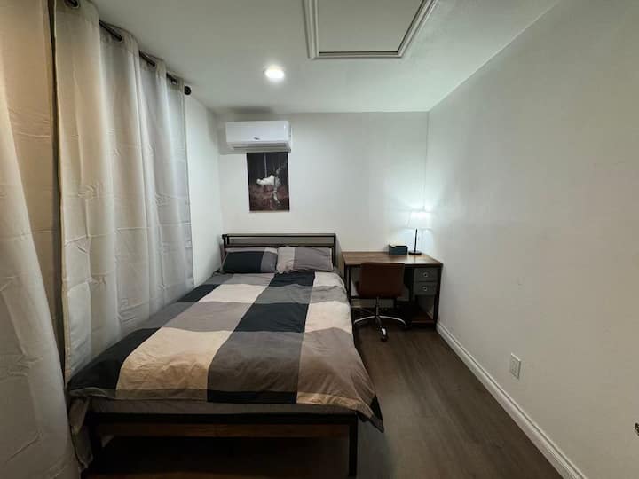 [Dp Home] City Center Cozy Nest W/ Indv Ac - Pomona, CA