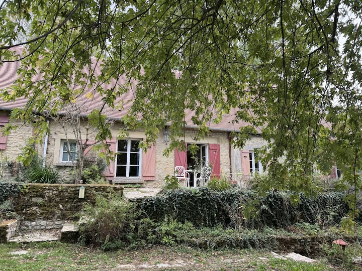 Cottage Normand à Proximité De Giverny Avec Tennis - Eure