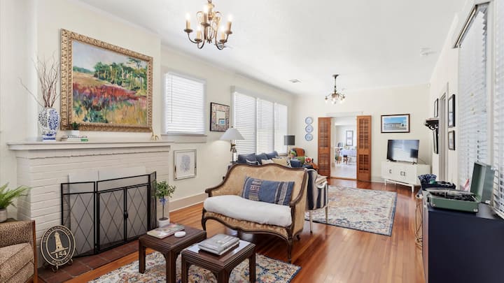 Hopkins House| Heart Of Biloxi| Artsy| Pets| Beach - 比洛克西