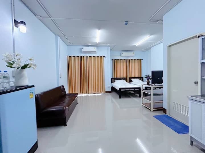 Cnx Twin Room @Ed Near Railway 2.8 Km To Thapae - 치앙마이