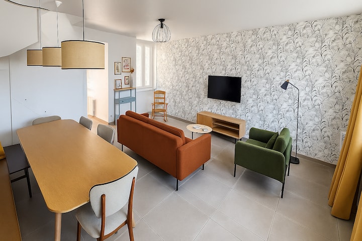 Maison Familiale 5 Chambres 10 Pers Avec Extérieur - Rouen
