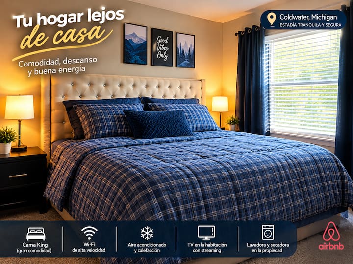 Cozy Room, To Enjoy A Well-deserved Rest. - Coldwater, MI