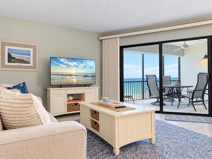 La Coquina 2br Beachfront - Gulf Views + Pool - Manasota Key, FL