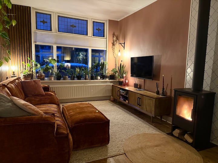 Knus Huis Met Houtkachel Op 10m Lopen Van Centrum - Deventer