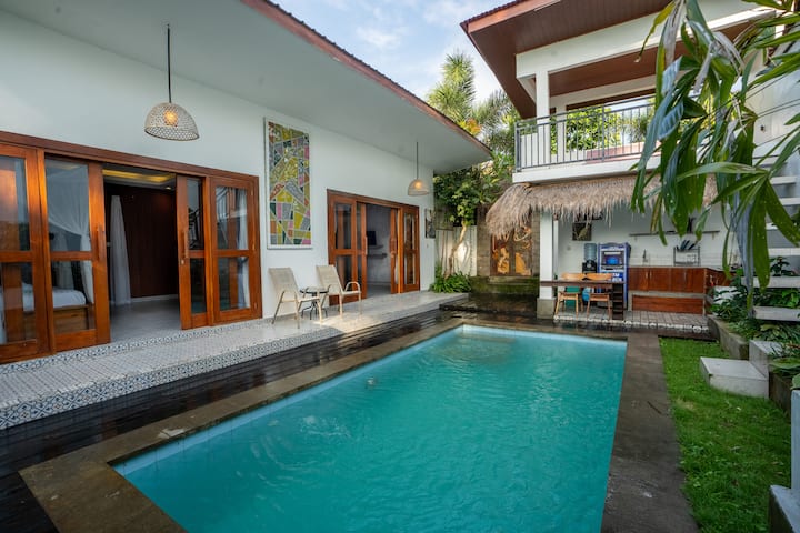 Peaceful 2br Villa With Rice Field Views In Ubud - Australia